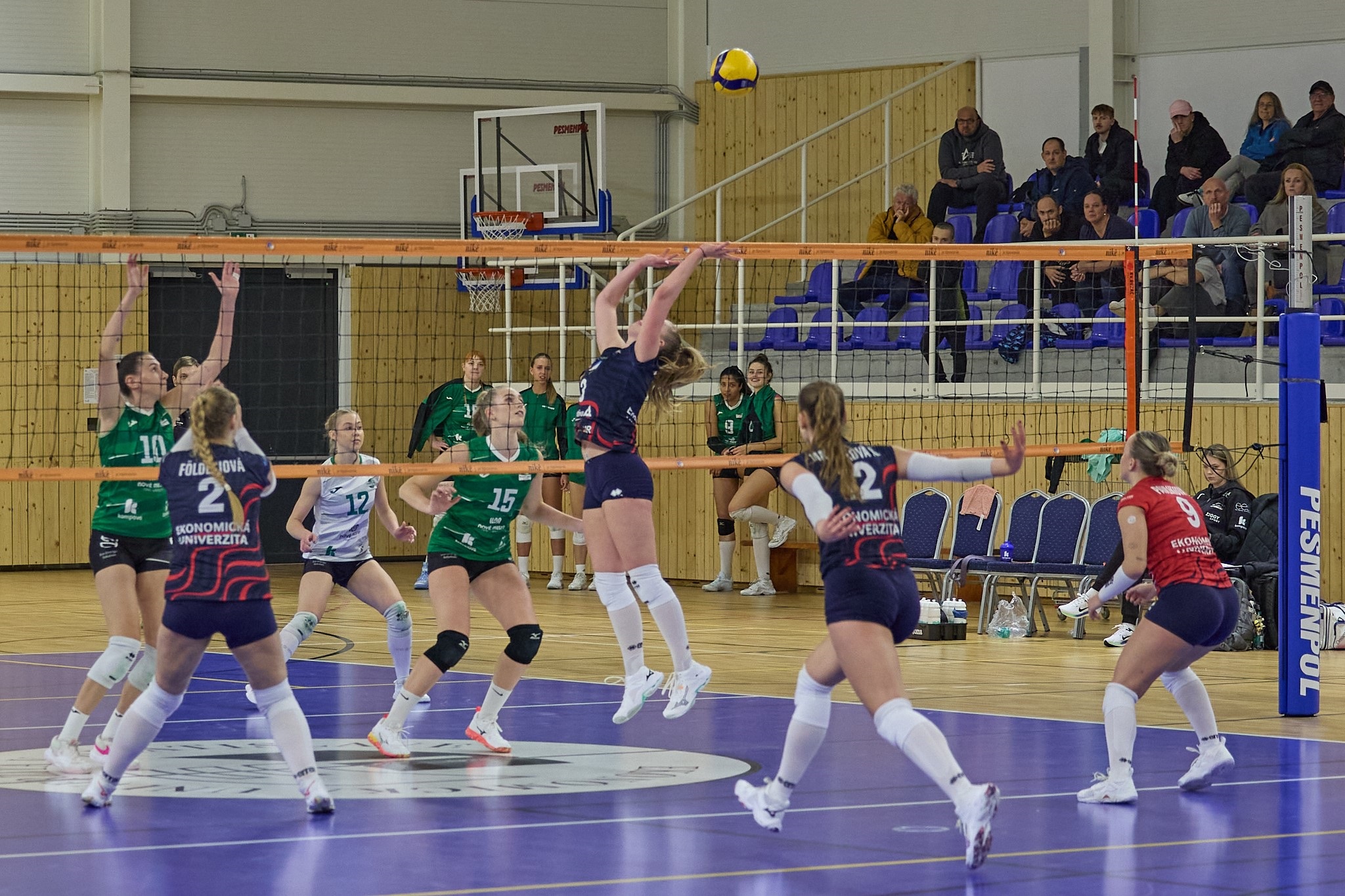 Niké Extraliga ženy 5. kolo | Kooperativa Slávia EUBA - VK Nové Mesto ...